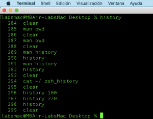 Tutorial de la terminal de MAC