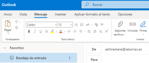 Abrir un buzón compartido en Outlook Web de Microsoft 365