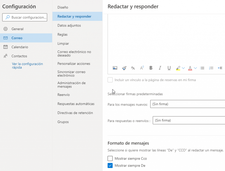 Abrir un buzón compartido en Outlook Web de Microsoft 365