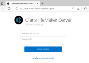 Instalar Filemaker Server 19 en Windows Server 2022