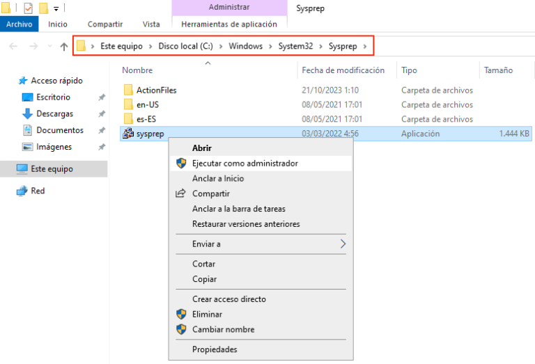 Generar un nuevo SID en Windows Server