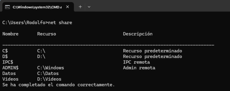 Cómo ver las carpetas compartidas en Windows