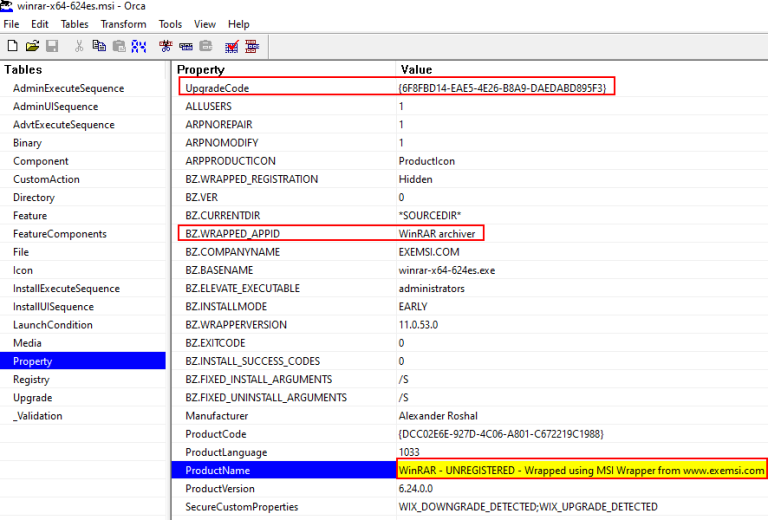 Convertir un EXE a MSI con MSI Wrapper