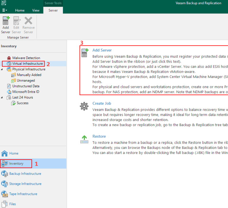 Backup de máquinas virtuales ESXi con Veeam